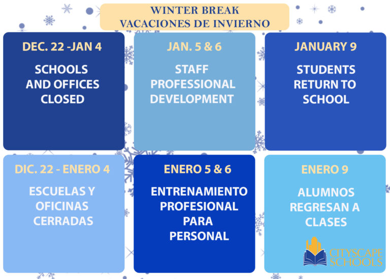 Vacaciones de Invierno - Cityscape Schools